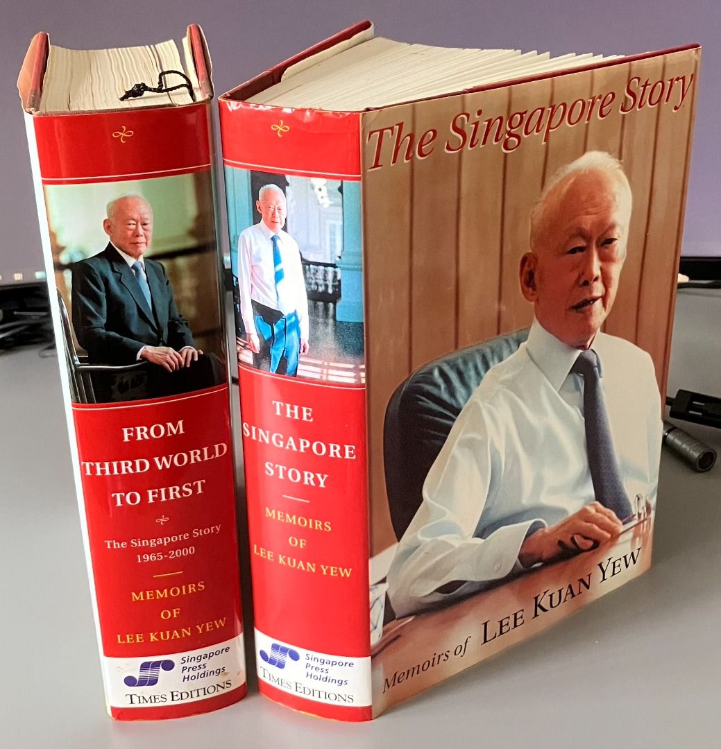 Memoirs of Lee Kuan Yew (2 volumes), Hobbies & Toys, Books & Magazines ...