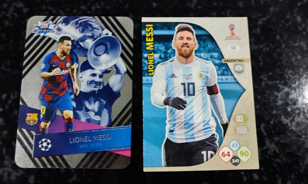Messi Rare Trading Card, Hobbies & Toys, Memorabilia & Collectibles ...