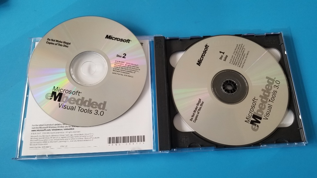 Microsoft eMbedded Visual Tools 3.0 CD, 電腦＆科技, 商務用科技產品 - Carousell