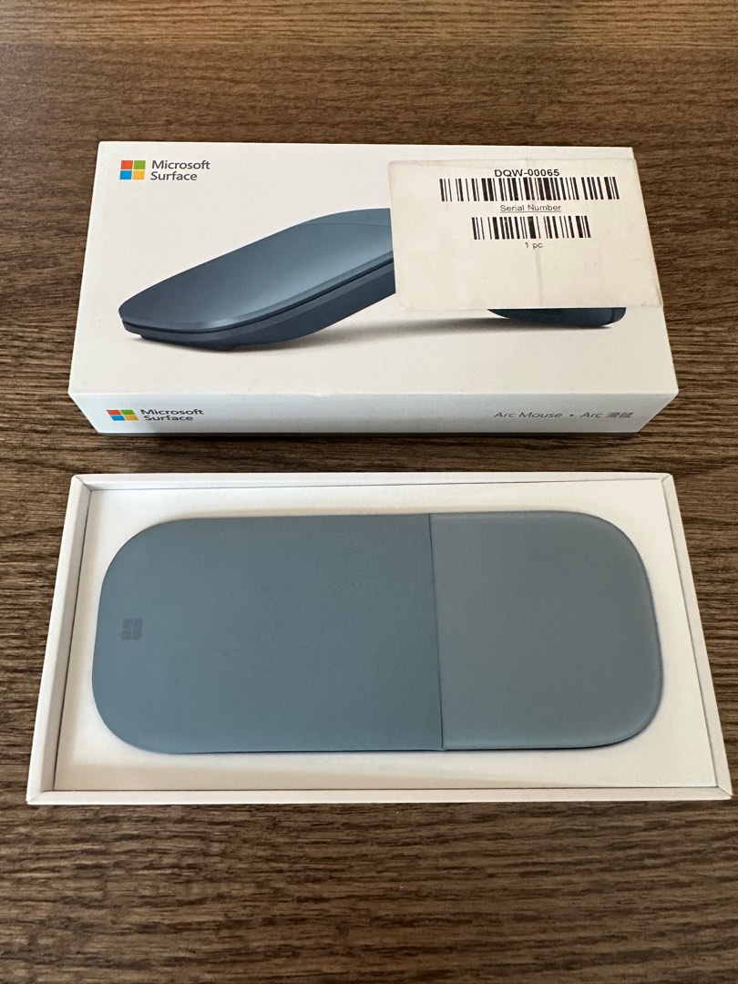 Microsoft surface arc mouse (ice blue), Computers & Tech, Parts ...