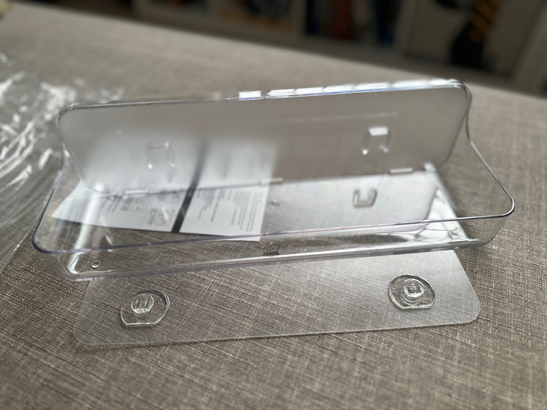 Multi Purpose Adhesive Wall-mounted tray/holder, Furniture & Home ...