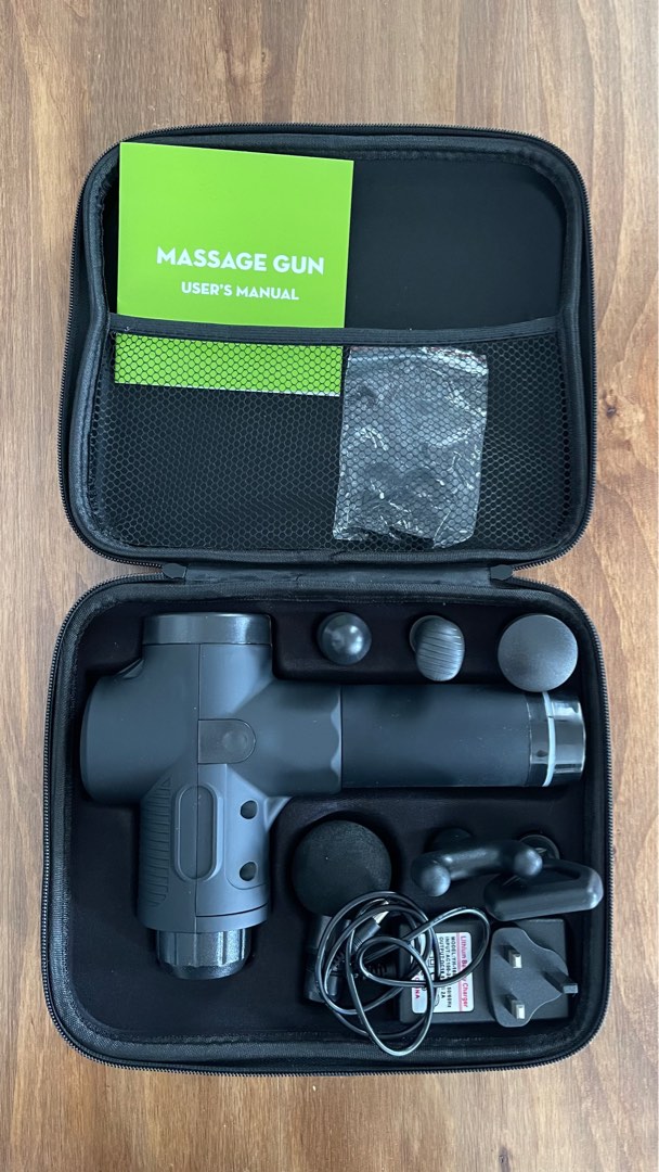 Muscle multi massage gun, Health & Nutrition, Massage Devices on Carousell