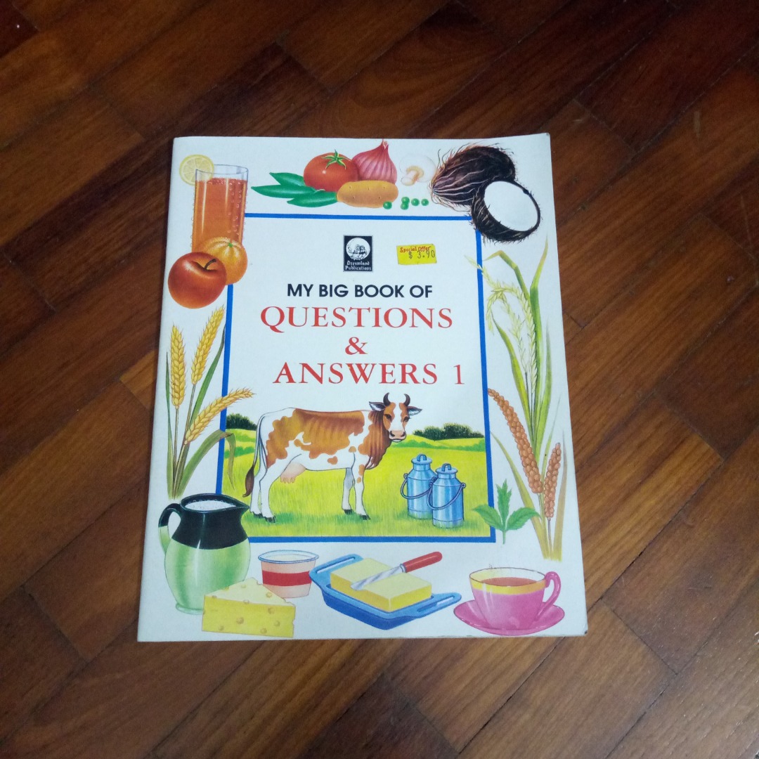 My Big Book of Questions & Answers children book, Hobbies & Toys, Books ...