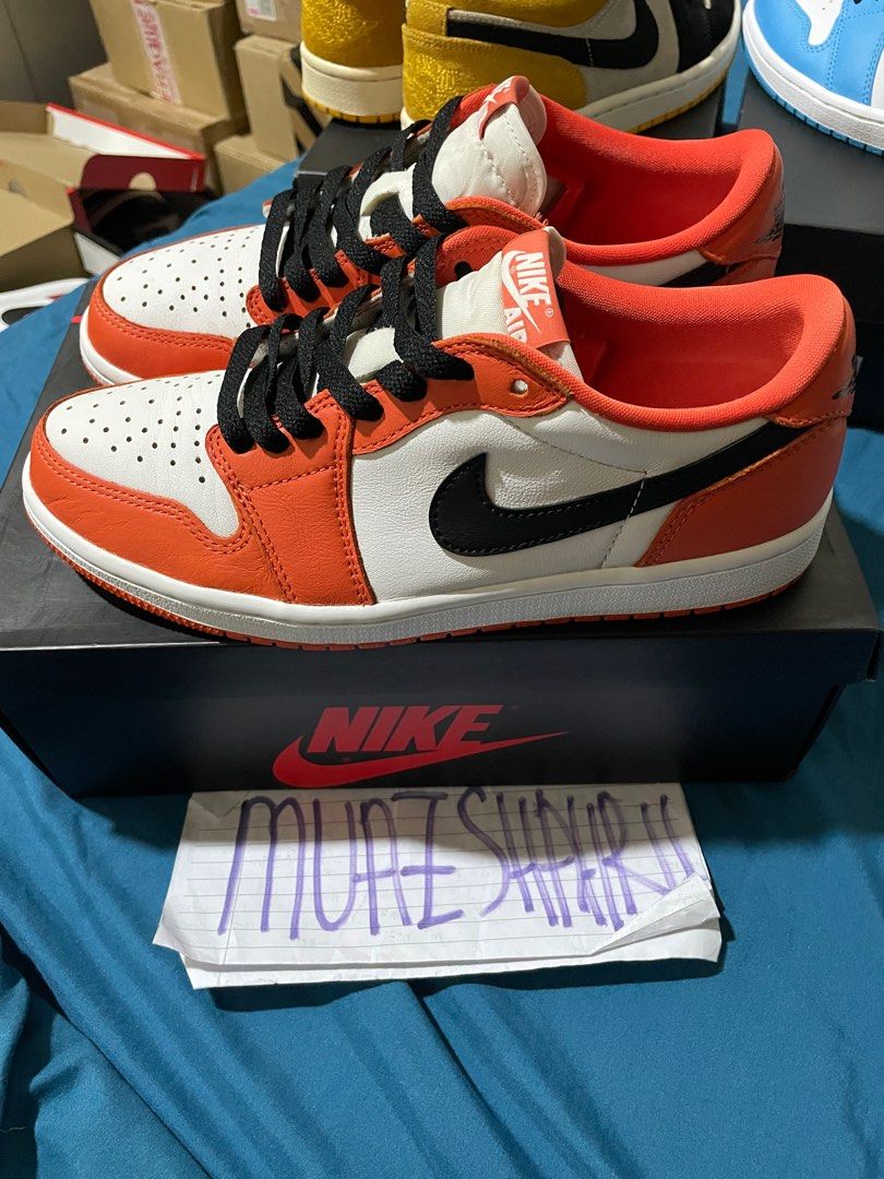 Nike Air Jordan 1 Low Starfish, Men's Fashion, Footwear, Sneakers on ...