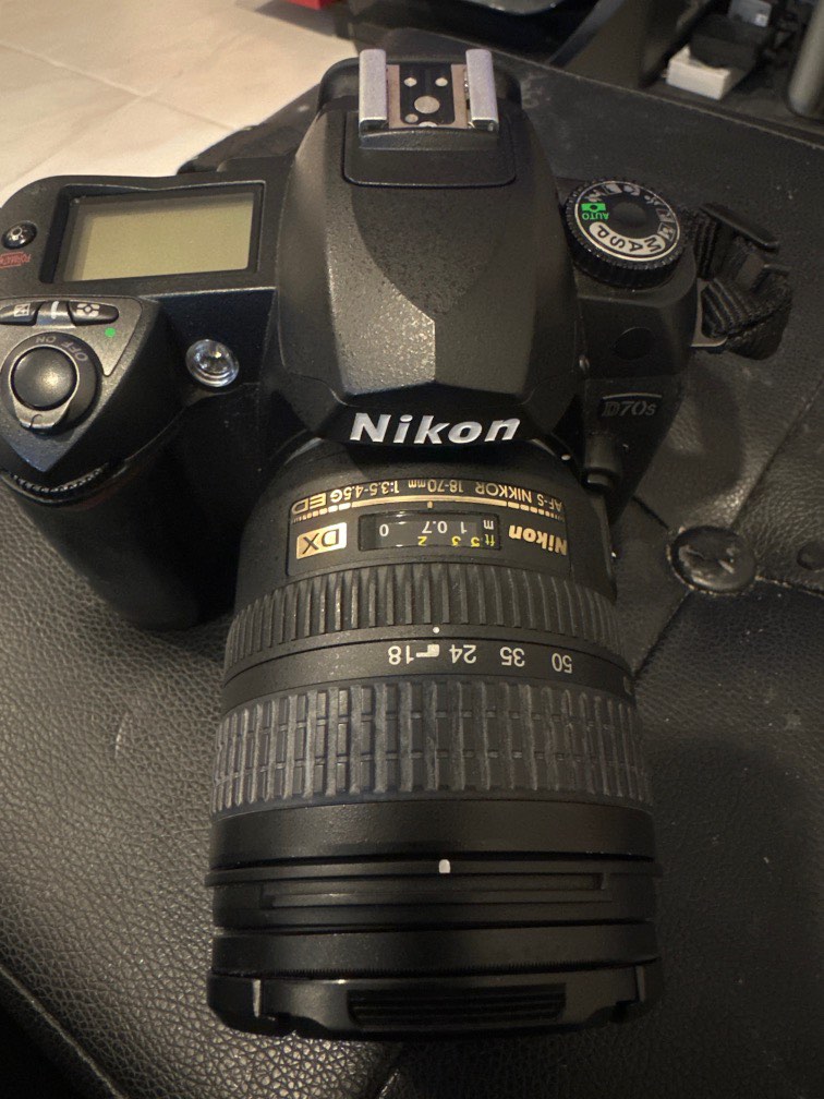 Nikon D70 DSLR Body and Lens, Photography, Cameras on Carousell