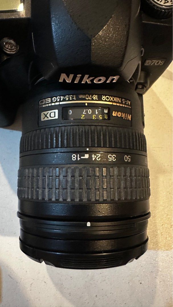 Nikon D70 DSLR Body and Lens, Photography, Cameras on Carousell