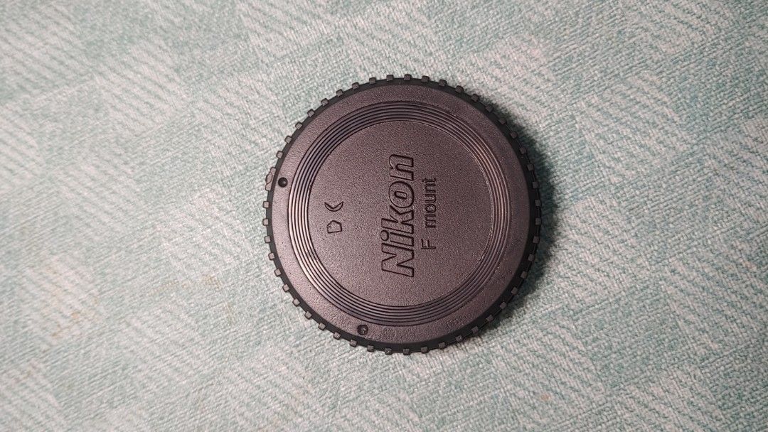 Nikon F mount camera body and lens caps, Photography, Photography ...