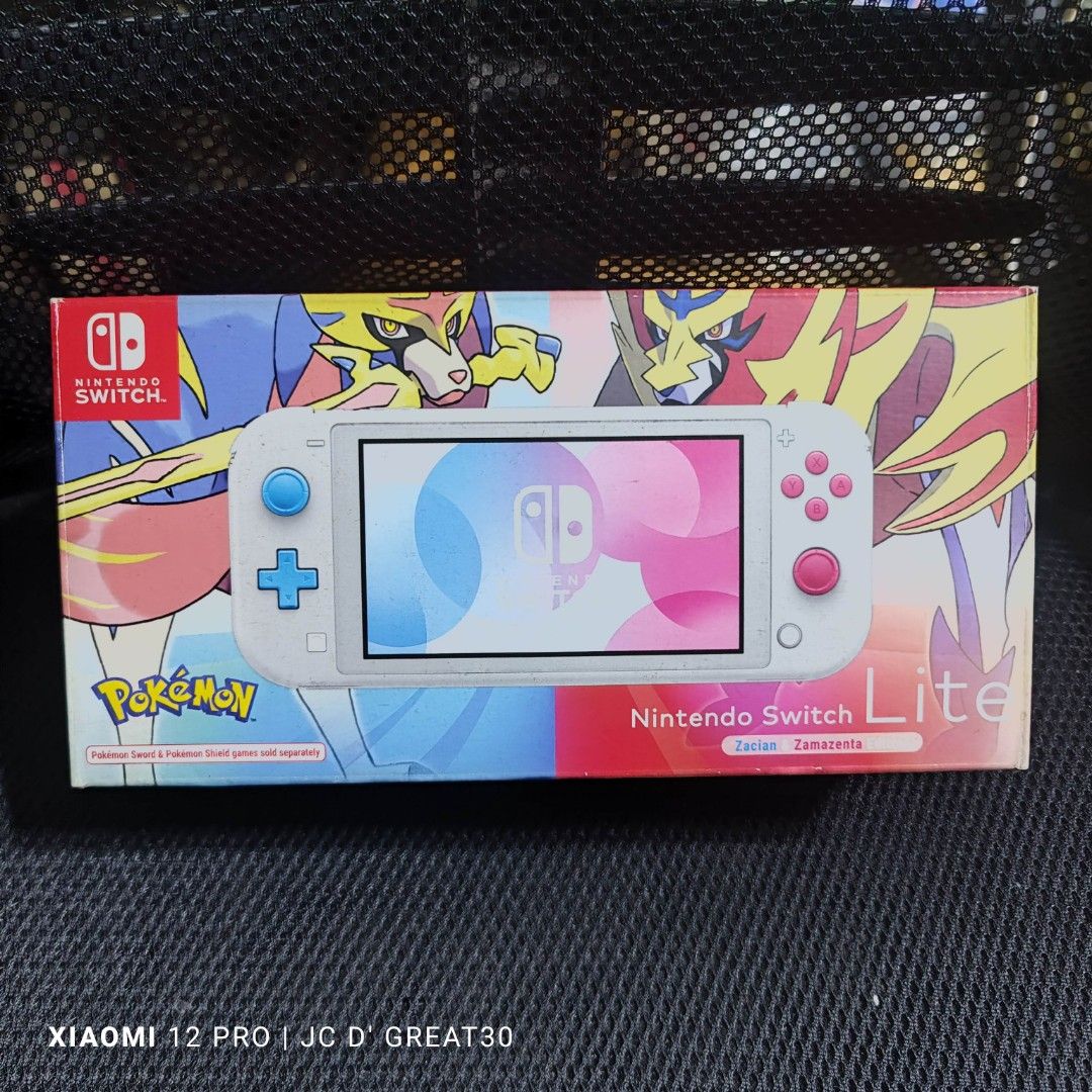 Nintendo switch lite Zacian & Zamazenta Edition Complete ( Brandnew ...