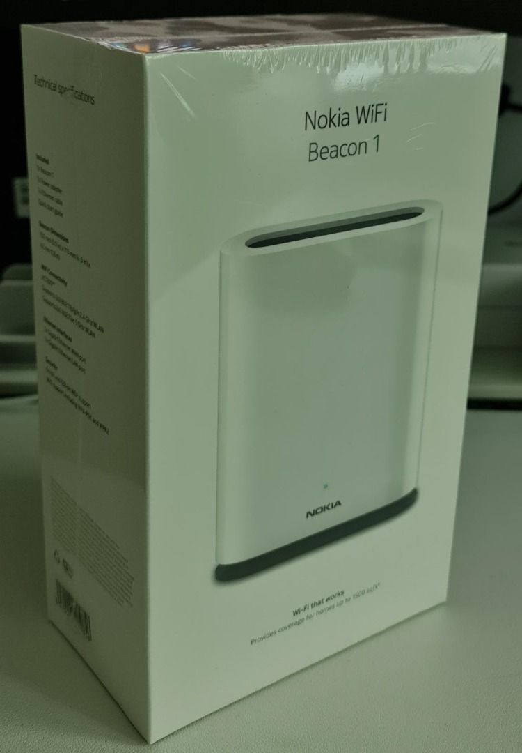 Nokia WiFi Beacon 1 WiFi Mesh Router System (Brand New), Computers ...