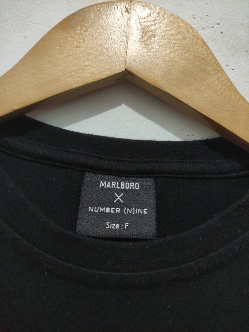Number Nine X Marlboro Tee, Men's Fashion, Tops & Sets, Tshirts & Polo ...