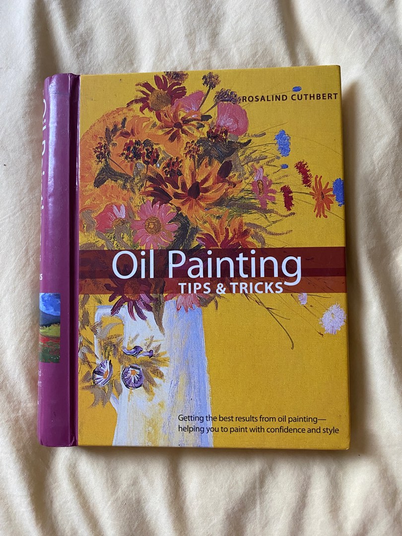 Oil Painting Tips & Tricks Art Instruction Book, Hobbies & Toys, Books ...