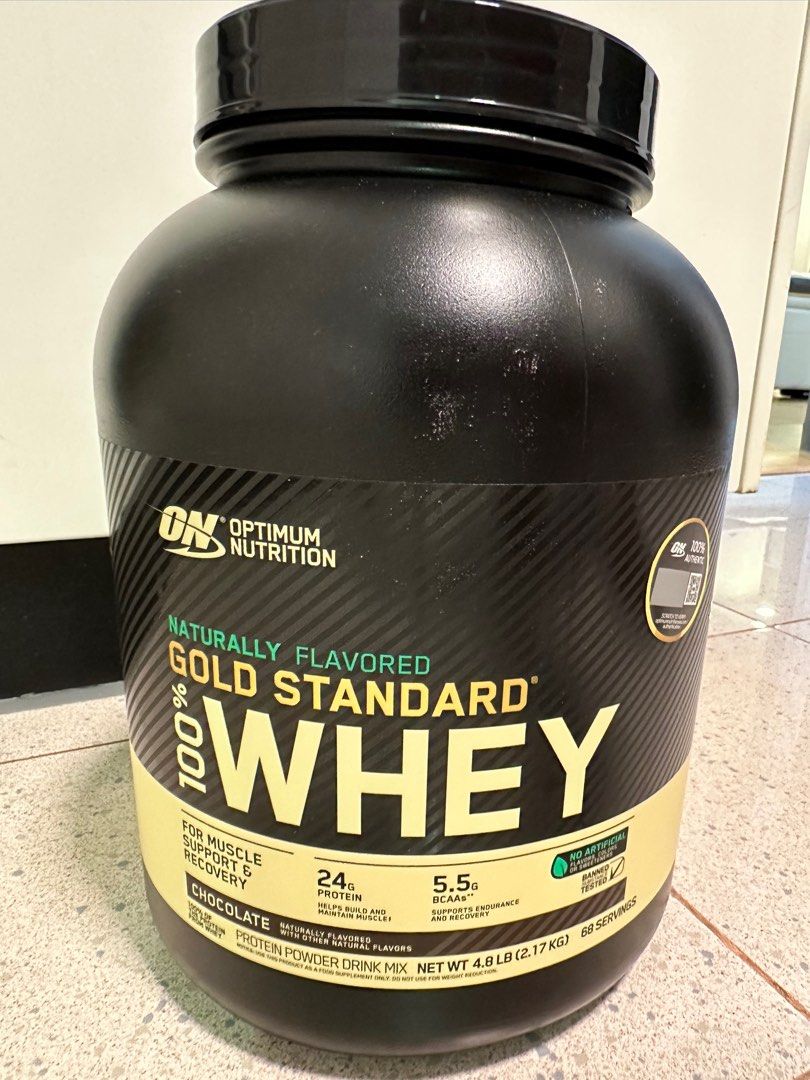 ON Gold Standard Naturally Flavoured Whey Protein Chocolate, Health ...