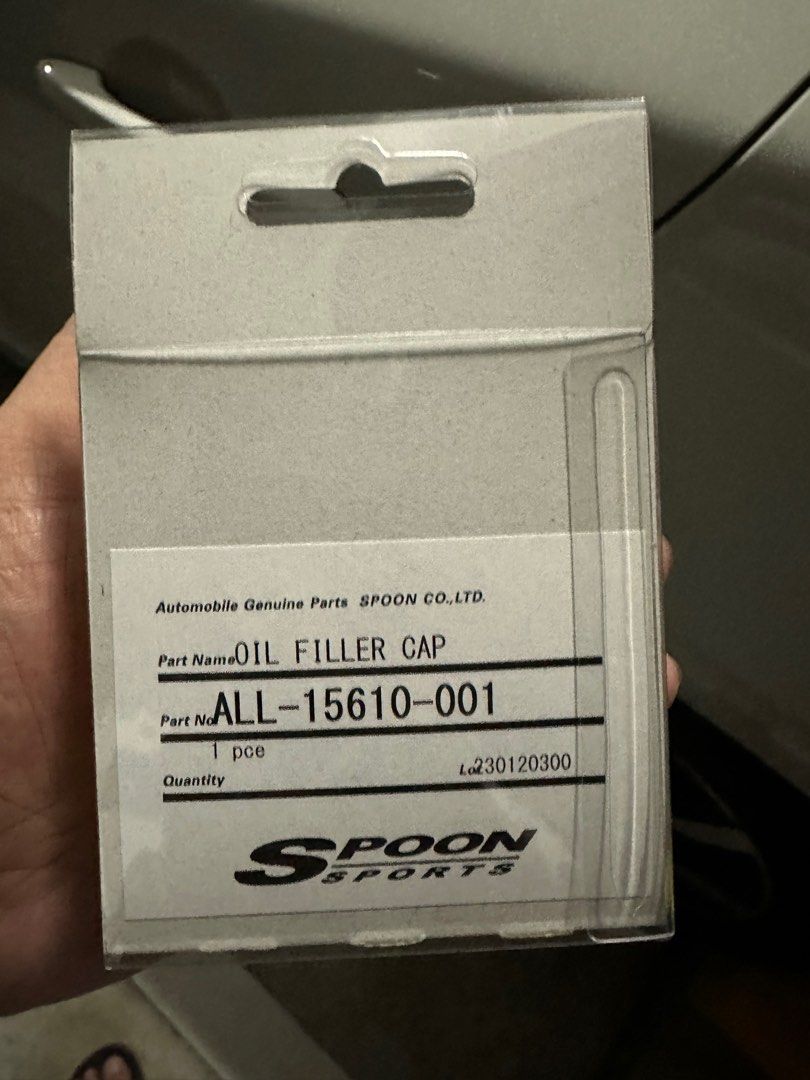 Original Spoon Oil cap and Radiator Cap, Car Accessories, Accessories ...