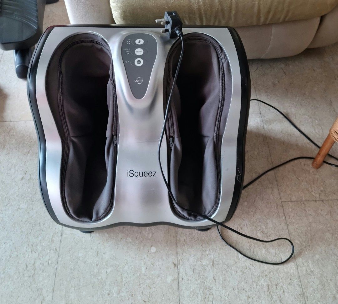Osim iSqueeze foot massage, Health & Nutrition, Massage Devices on ...