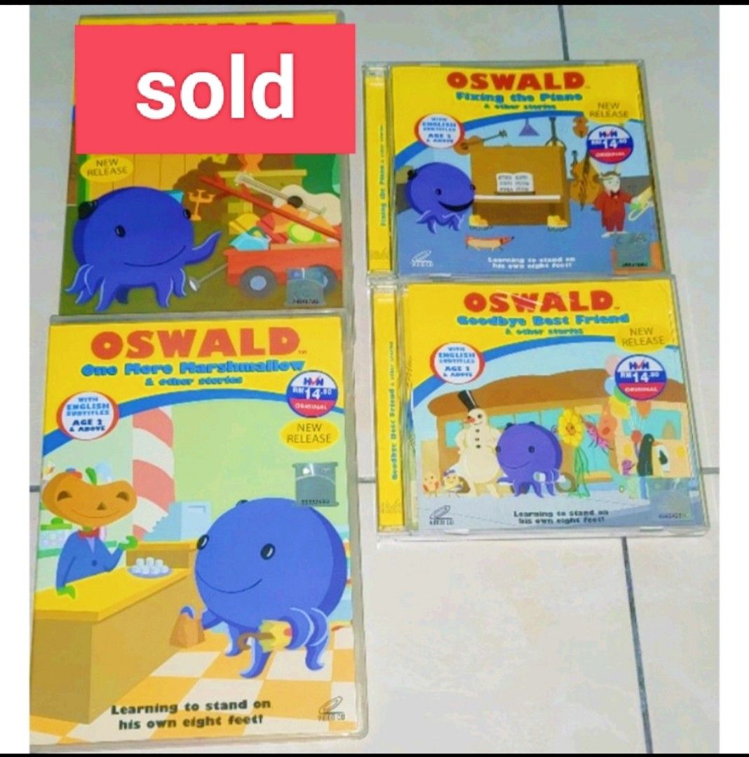 Oswald, Tomy & Oscar, SpongeBob SquarePants, Power Rangers, VR Troopers ...