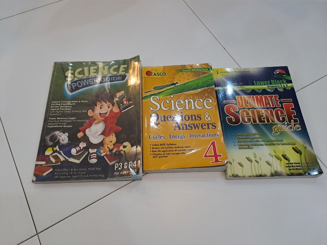 P3 P4 science guide n assessment books, Hobbies & Toys, Books ...