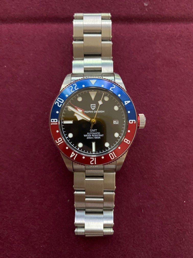 PAGANI DESIGN GMT (Pepsi), Luxury, Watches on Carousell