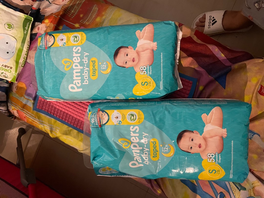 Pampers Tape Small, Babies & Kids, Bathing & Changing, Diapers & Baby ...