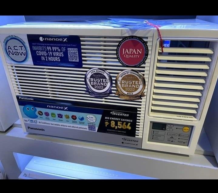 PANASONIC INVERTER WINDOW TYPE, TV & Home Appliances, Air Conditioning ...
