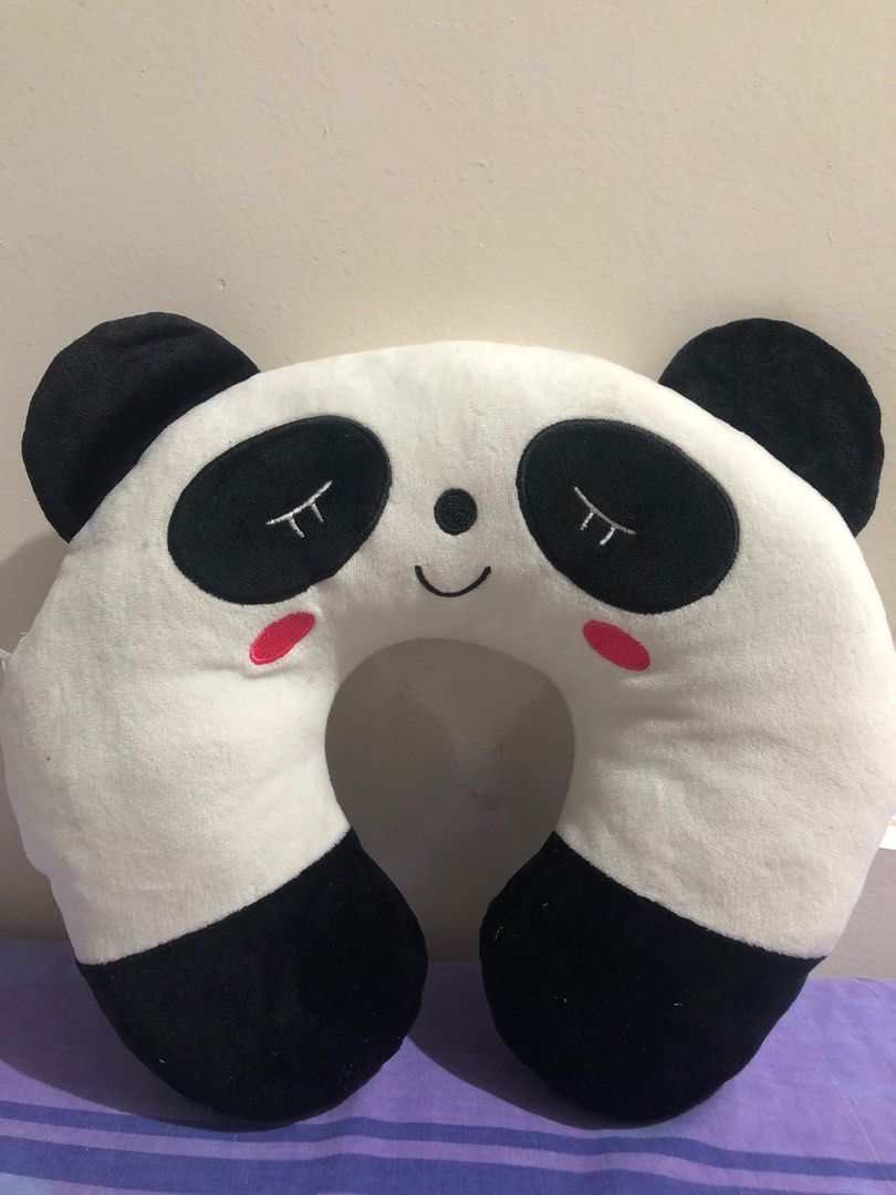 Panda Neck Pillow, Furniture & Home Living, Home Decor, Other Home ...