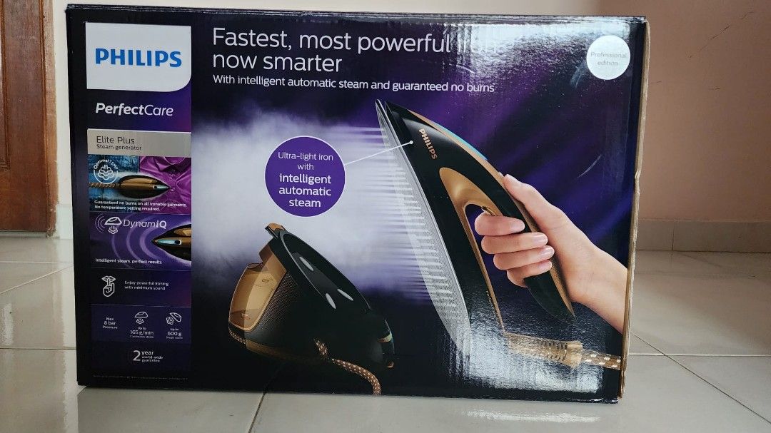 Philips PerfectCare Elite Plus iron, TV & Home Appliances, Irons ...
