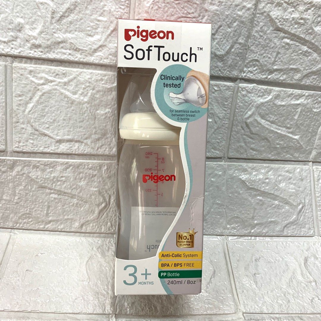 Pigeon Soft Touch Bottle, Babies & Kids, Nursing & Feeding ...