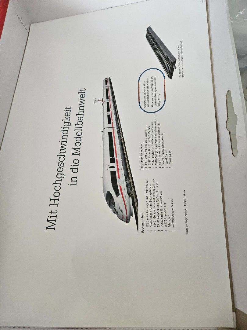 PIKO HO57196 MODEL TRAIN starter set, Hobbies & Toys, Toys & Games on ...