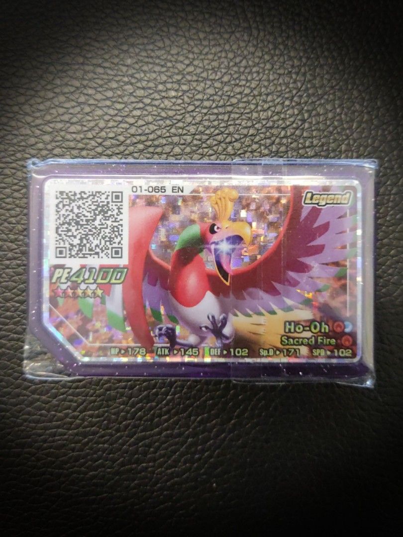Pokemon Ga-ole Gaole Part 1 five stars cards. Ho-oh, Hobbies & Toys ...