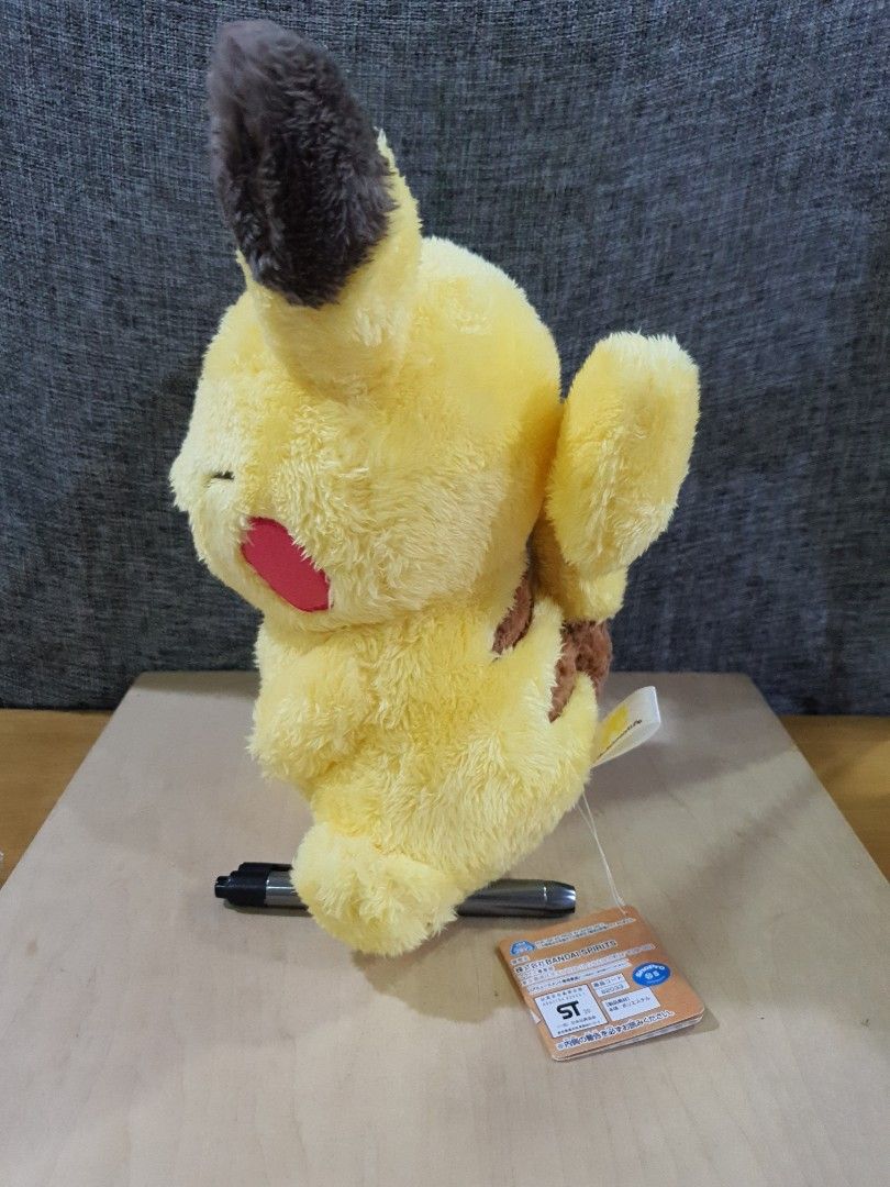 Pokemon Life furry Pikachu plush 30cm, Hobbies & Toys, Toys & Games on ...