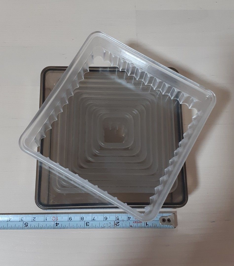 Polypropylene Square Shape Cutter, Furniture & Home Living, Kitchenware ...