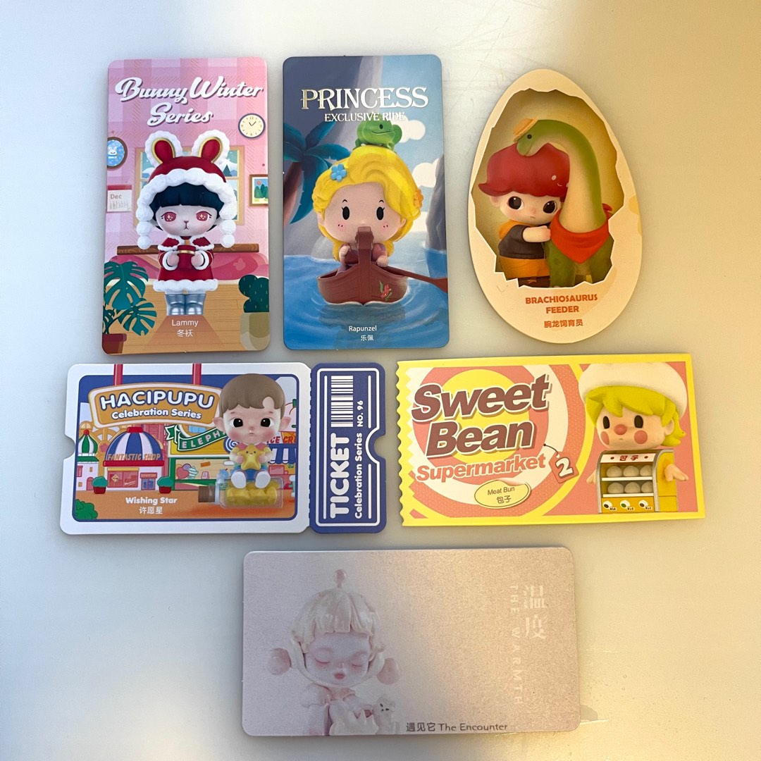 Popmart Assorted Dimoo Bunny Princess Sweet Bean Hacipupu, Hobbies ...