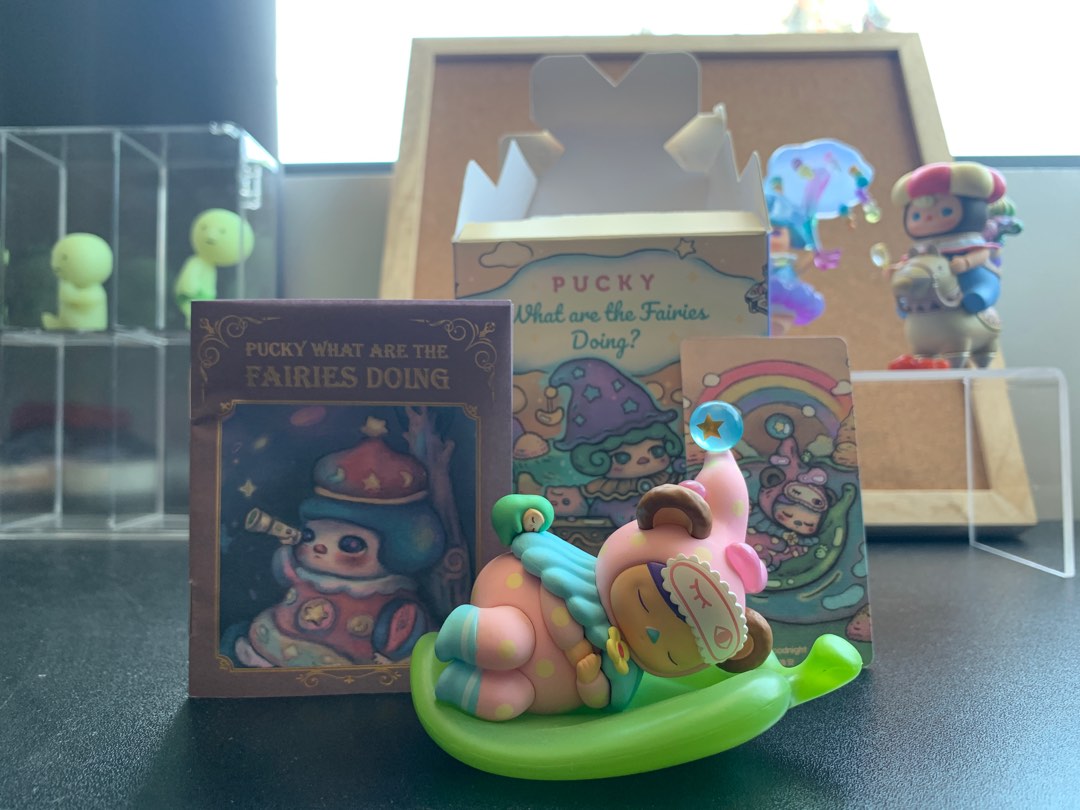 PopMart Pucky - What Are The Fairies Doing, Hobbies & Toys, Toys ...