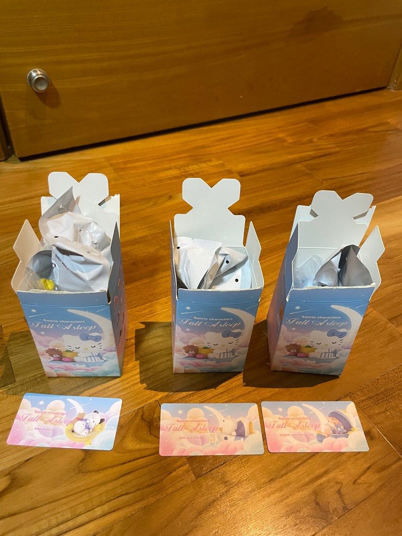 Popmart sanrio characters falling asleep series, Hobbies & Toys, Toys ...