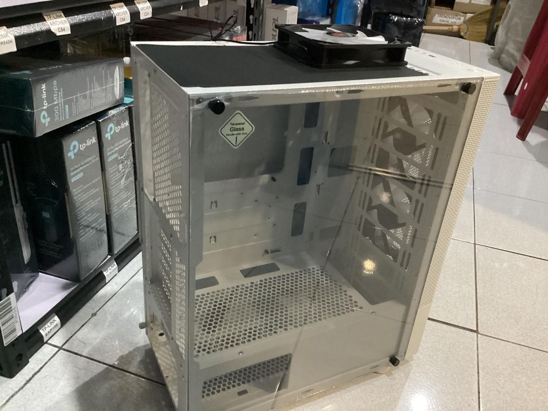 Powerlogic B02 Frieden Tempered Glass Gaming Series PC Case White ...