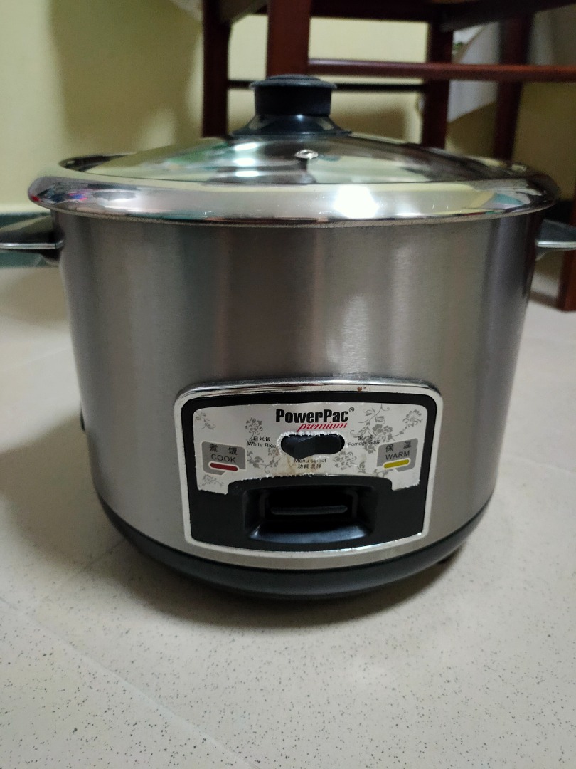 Powerpac rice cooker 1.8L, TV & Home Appliances, Kitchen Appliances ...