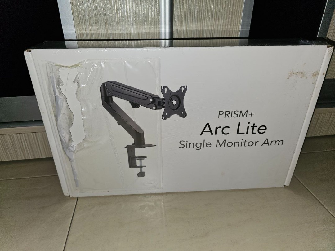 PRISM+ Arc Lite Single Monitor Arm, Computers & Tech, Parts ...