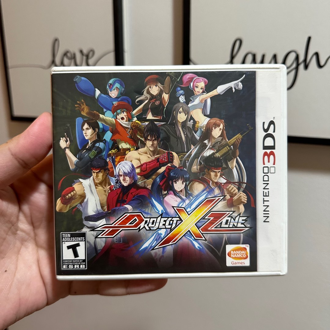 Project X Zone 3ds game, Video Gaming, Video Games, Nintendo on Carousell