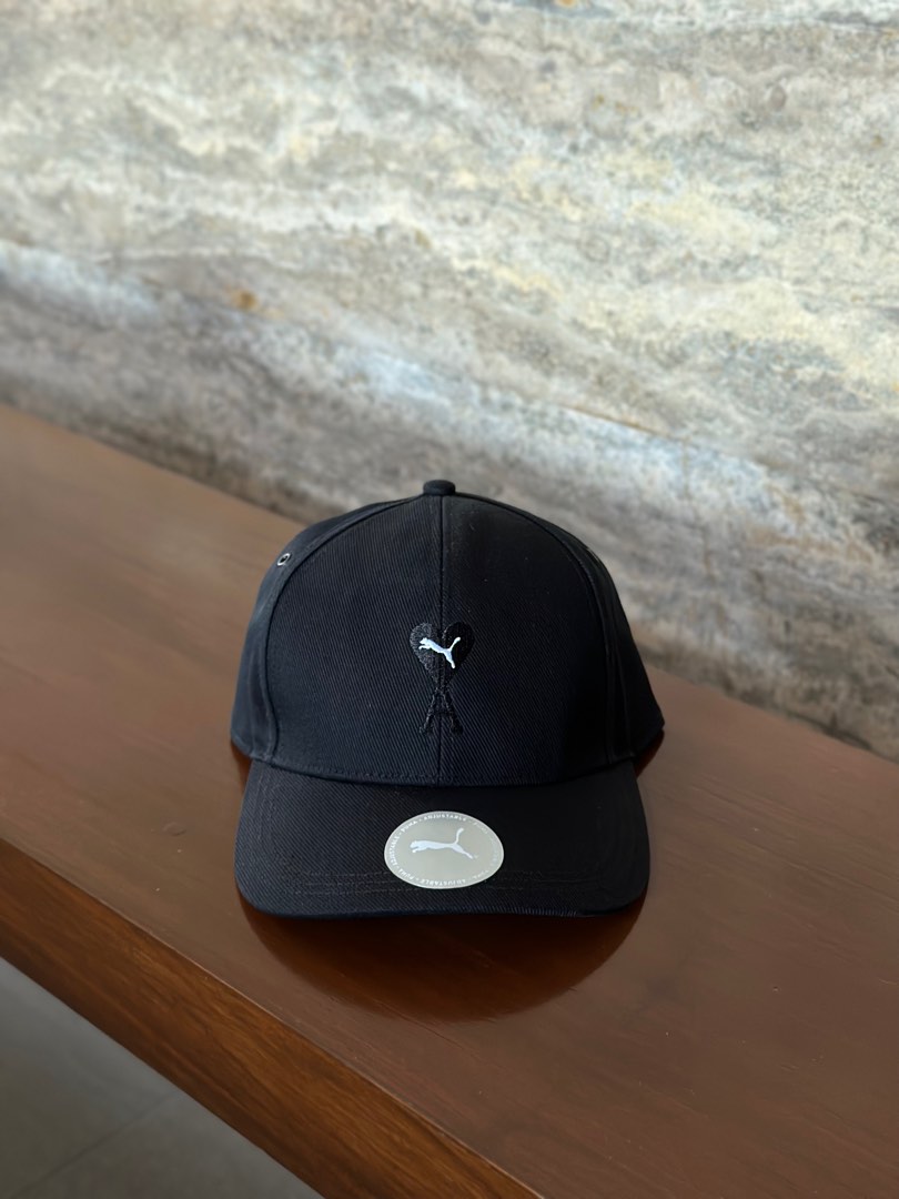 Puma x AMI Cap (Black) on Carousell
