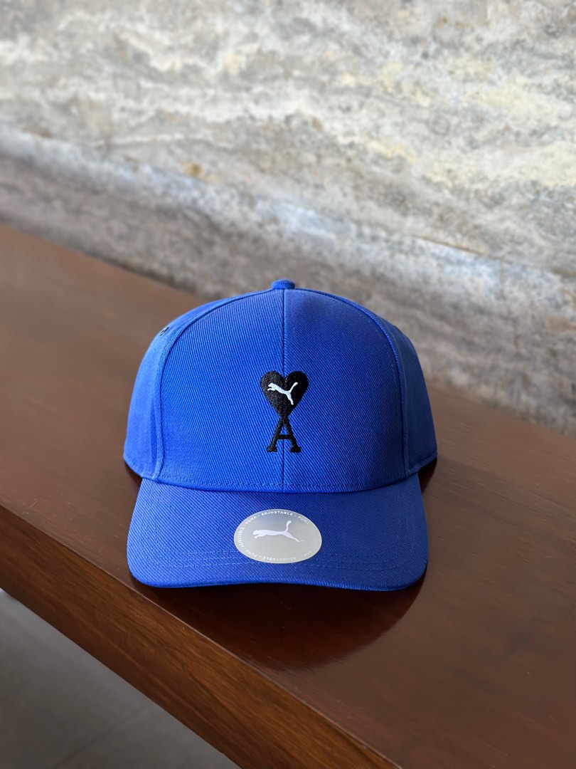 Puma x AMI Cap (Blue), Men's Fashion, Watches & Accessories, Caps ...