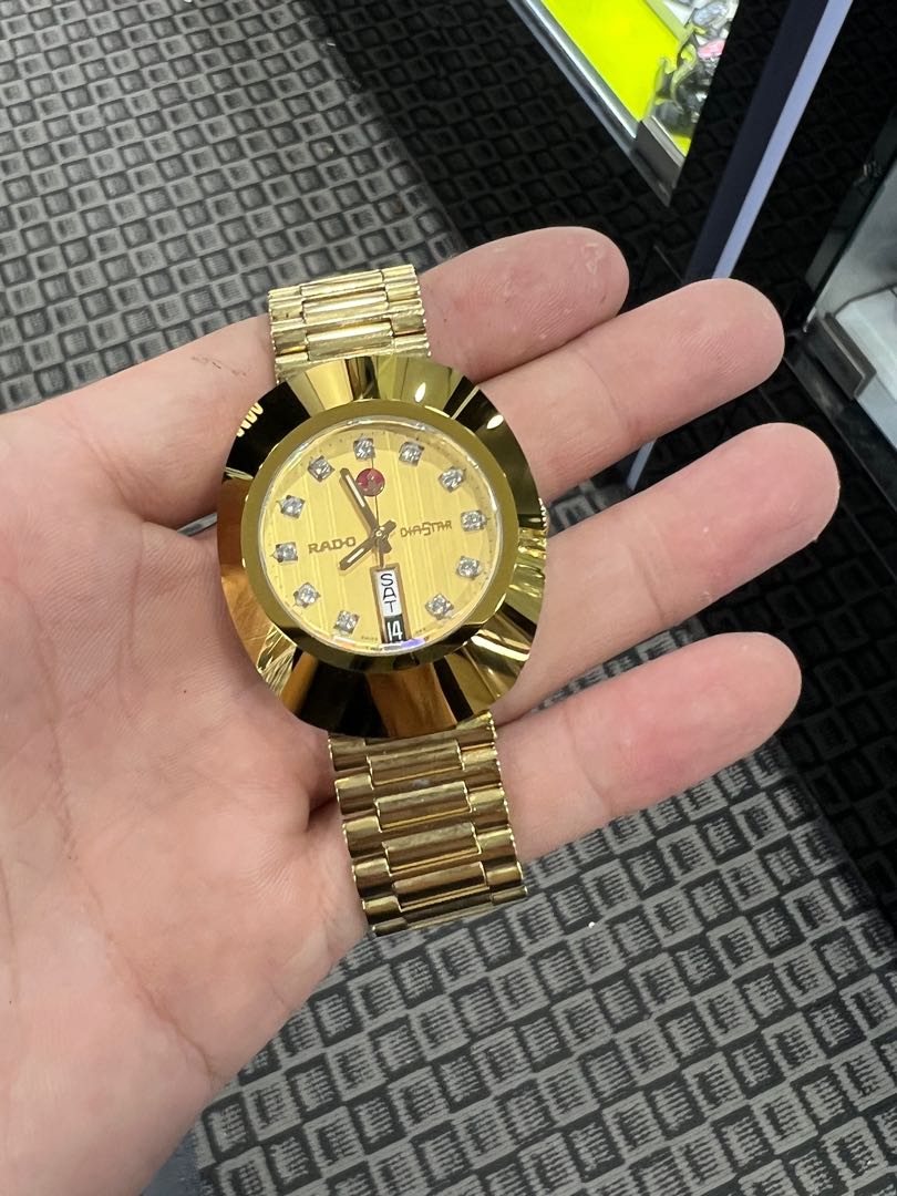 RADO DIASTAR SWISS MADE AUTOMATIC R12413493, Men's Fashion, Watches ...