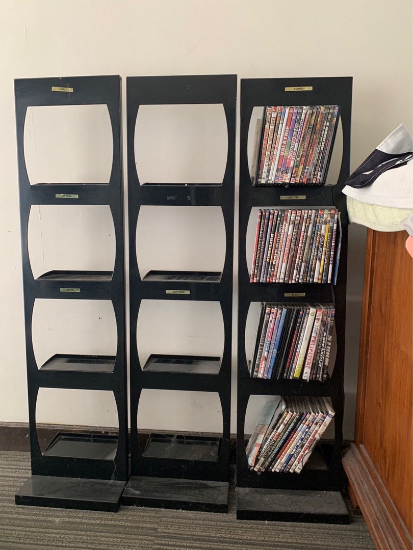 RAK Tempat CD/stand CD kaset on Carousell