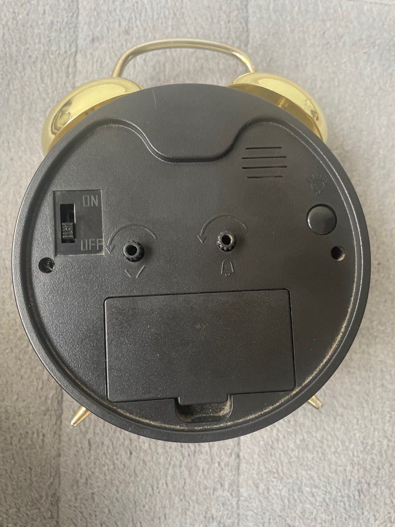 FOODIES ALARM!! Unique Collectors Vintage Dial Analog Alarm Clock ...