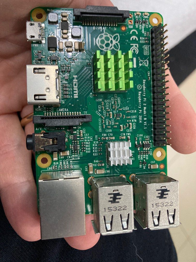 Raspberry Pi 2 with heatsinks, Computers & Tech, Desktops on Carousell