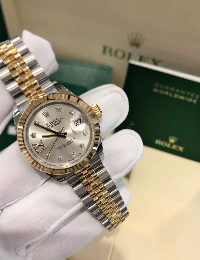 Rolex star diamond 2792713 28mm, Luxury, Watches on Carousell
