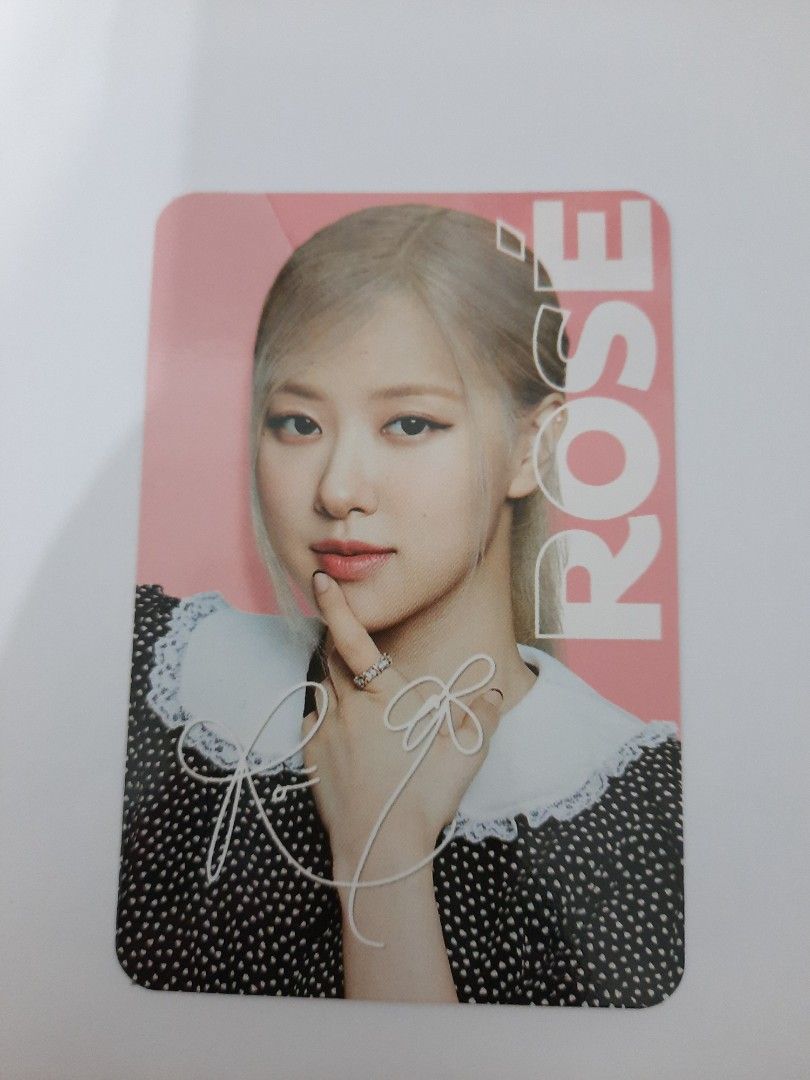 Rosé blackpink card x oreo, Hobbies & Toys, Memorabilia & Collectibles ...