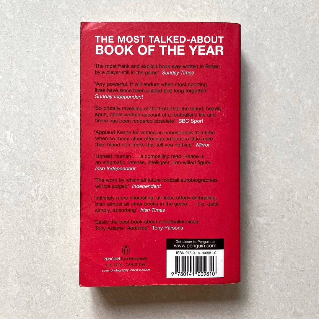 Roy Keane - The Autobiography, Hobbies & Toys, Books & Magazines ...