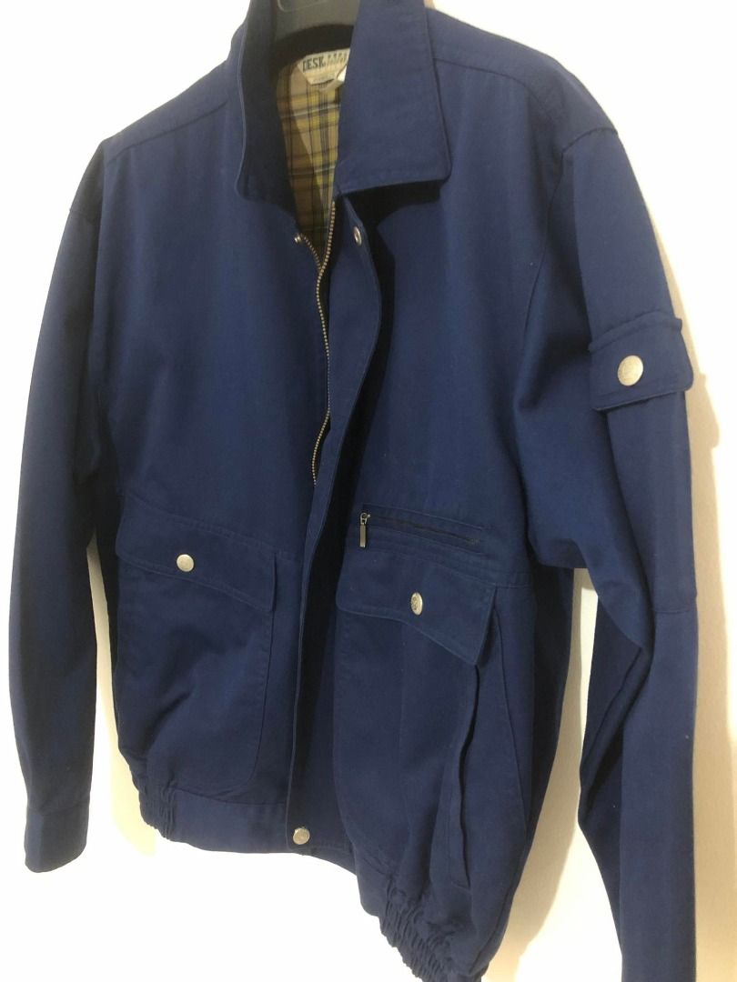 Royal Blue Jacket PangMotor Pamporma, Men's Fashion, Coats, Jackets and ...