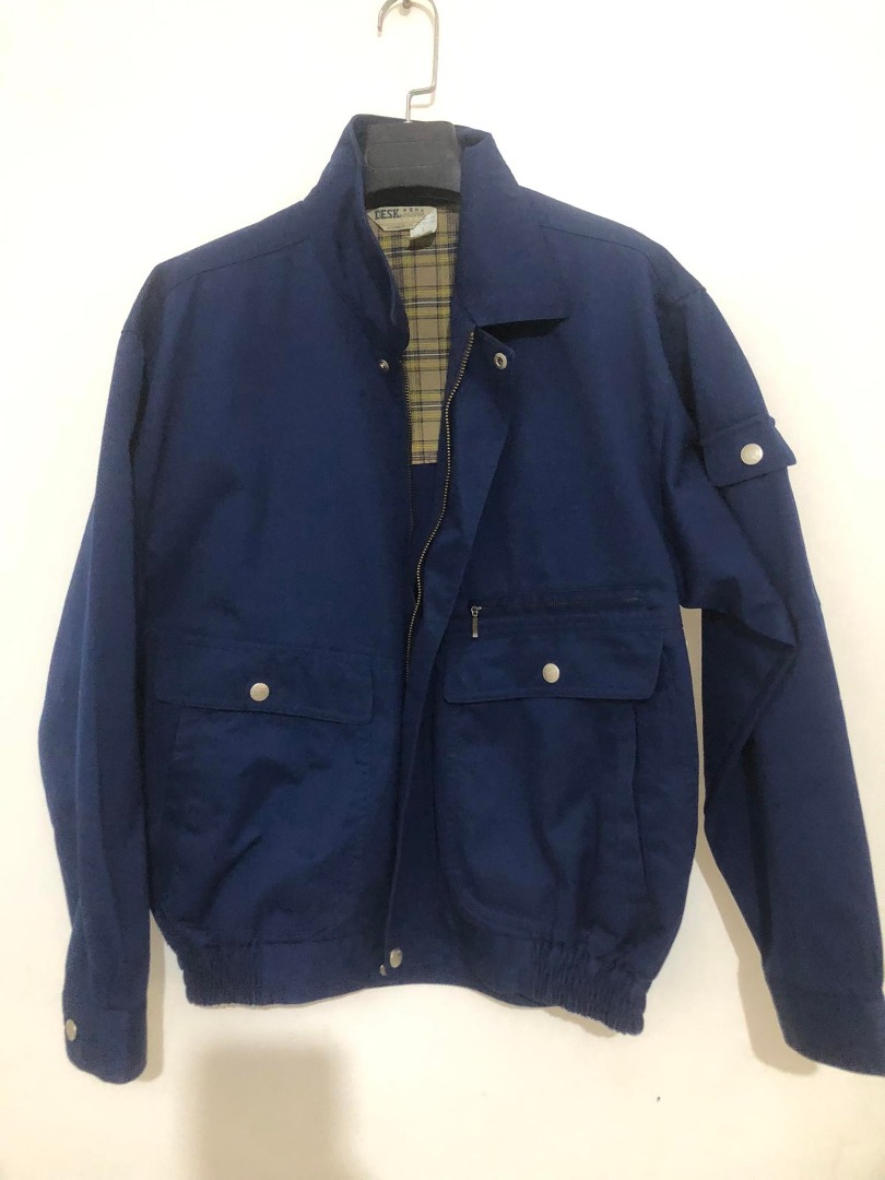 Royal Blue Jacket PangMotor Pamporma, Men's Fashion, Coats, Jackets and ...