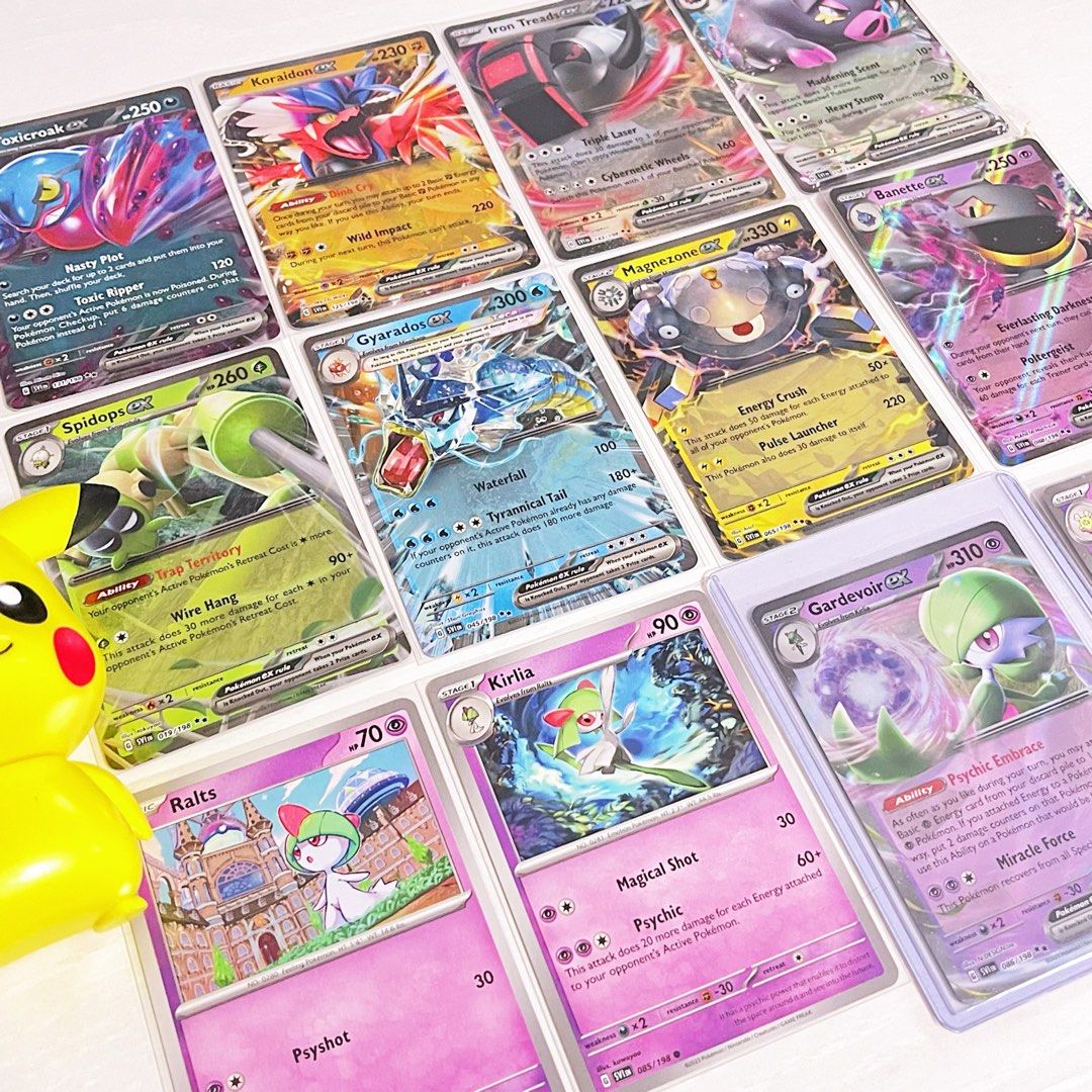 Scarlet & Violet SvEN Cards - Pokemon Ex Cards - Gardevoir Toxicroak ...