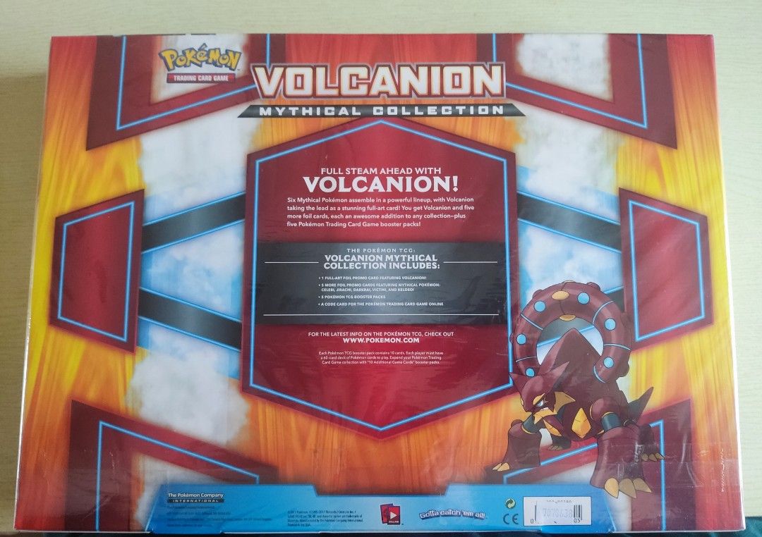 [Sealed/Ready Stock] Pokemon TCG Mythical Collection Box (Volcanion ...